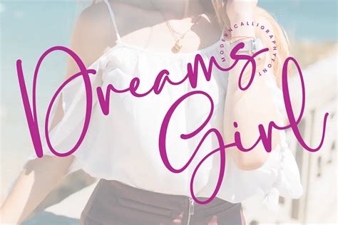 Dream Girl Font Free Download And Preview Deefont