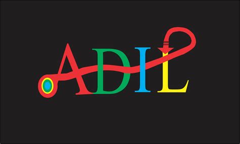 Adil Name Logo