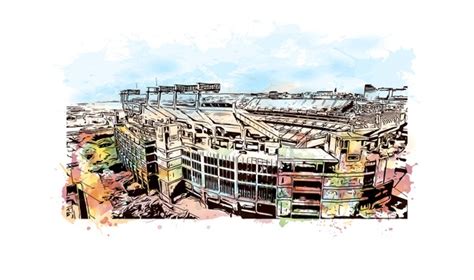 Baltimore Ravens Stadium Over 11 Royalty Free Licensable Stock