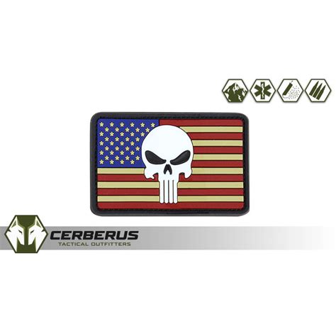 Condor Pvc Punisher Classic Flag Patch