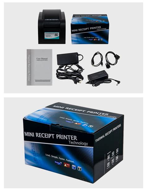 Cp 80350 Thermal Label Sticker Printer 80mm Barcode Printer