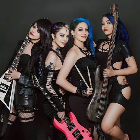 Women Of Metal Mystica Girls Symphonic Metal Band Hailing From