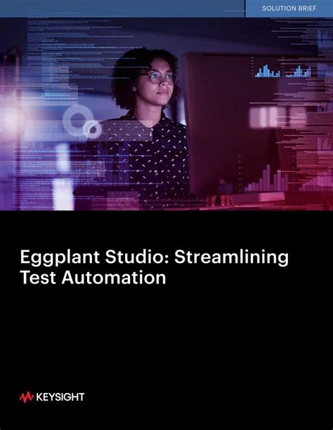 Keysight Eggplant Studio Streamlining Test Automation Pdf Asset Page