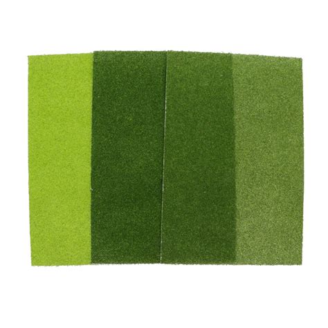 3 Pieces Grass Mat Turf Model Diorama Landscape Sc Vicedeal