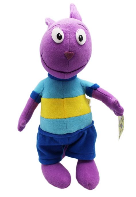 Nick Jrs The Backyardigans Austin Purple Colored Small Stuffed Toy 9in