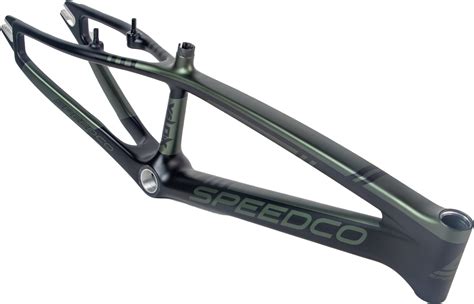 Speedco Velox V3 Carbon Bmx Race Frame Matte Green Mojo Bmx