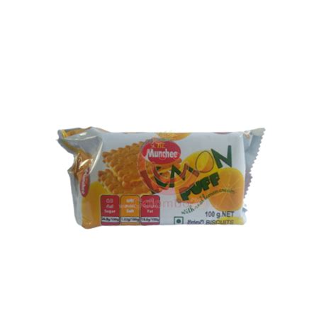 Munchee Lemon Puff 100g
