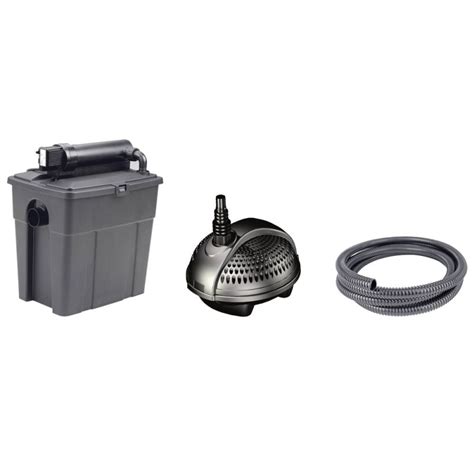 Pontec Multiclear Set 8000 Filter Set Including Uvc Pond C