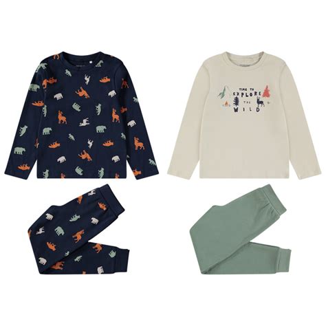 Lot De 2 Pyjamas 2 Pièces Pour Garçon Orchestra