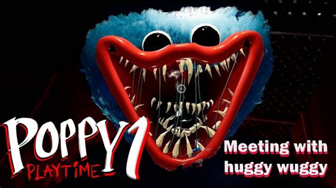 First Encounter With Huggy Wuggy⚡poppy Playtime Chapter 1 Gameplay 2