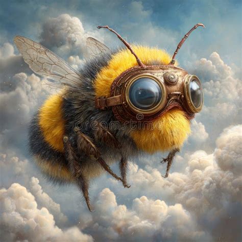Cloudswhimsical Cartoon Bee Stock Illustrations 4 Cloudswhimsical