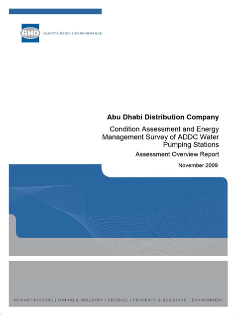Assessment Overview Report Rev 0 Pdf Pump Pumping Station