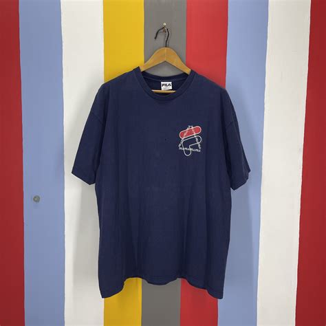 Fila 90s Vintage Fila Crew Neck T Shirt 203014 Grailed