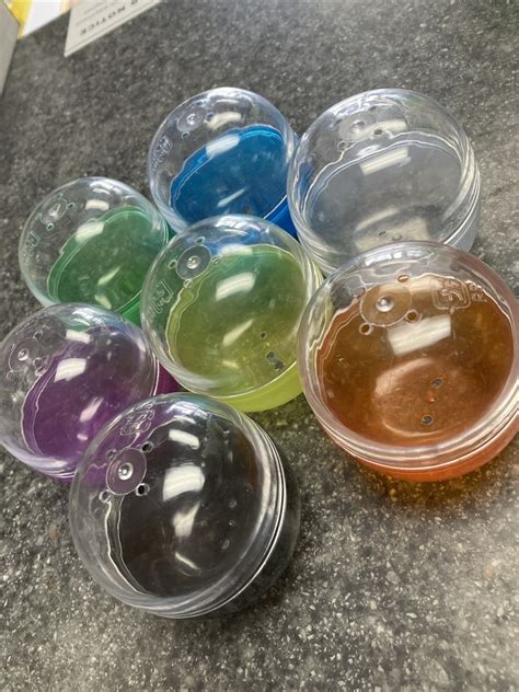 40 Pcs Gashapon Empty Capsules 7 Colors Dia60mm 25 Gacha Gacha