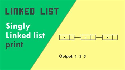 Singly Linked List Print Data Structure Bangla বাংলা Youtube