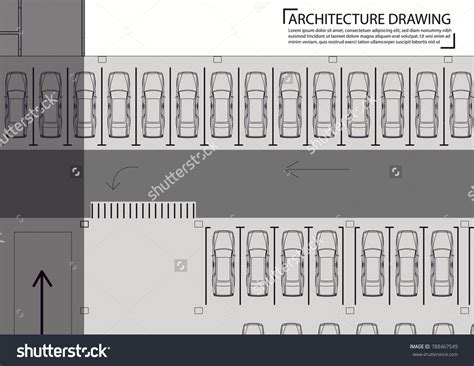 1068 Parking Lot Drawing 图片、库存照片和矢量图 Shutterstock