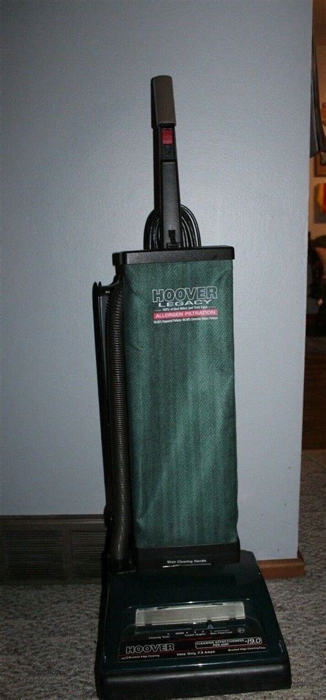 Vintage Hoover Elite Legacy Upright Vacuum Cleaner U4537 930 Great