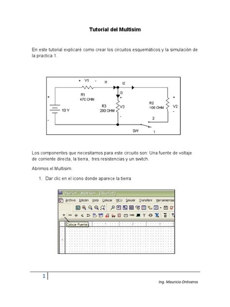 Tutorial Del Multisim Resistor Point And Click