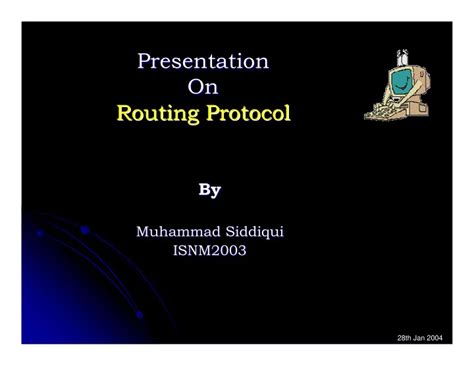 Ppt Presentation Presentation On On Routing Protocol Routing