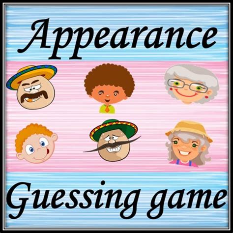 Appearance Describing People Guessing Game Tpt