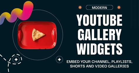 Best Modern YouTube Gallery Widgets For Websites In