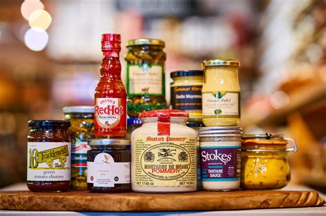 Condiments At Provender Brown