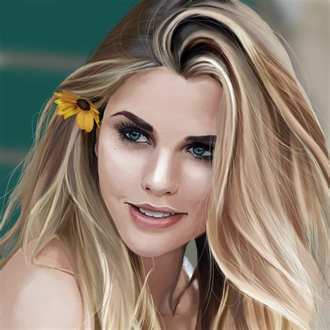 Marina Laswick Marooshk Portrait On Behance