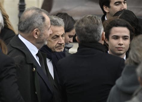 Nicolas Sarkozy Aux Obsèques De Son Père Pal Sarkozy