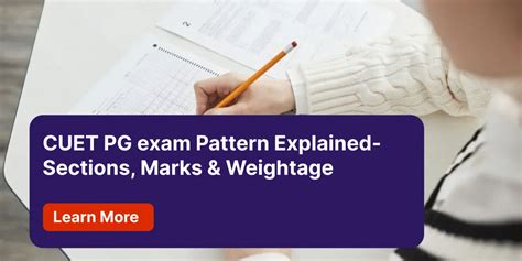 Cuet Pg Exam Pattern Explained Sections Marks And Weightage