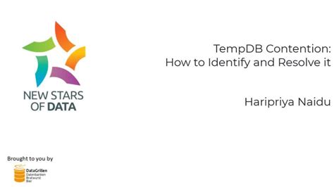 Haripriya Naidu On Linkedin Haripriya Naidu Tempdb Contention How To