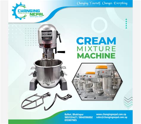 Cream Mixture Machine