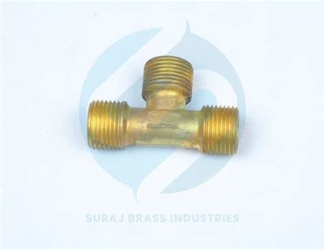 Threaded Brass Tee For Plumbing Gas Chemical At Rs 100piece In
