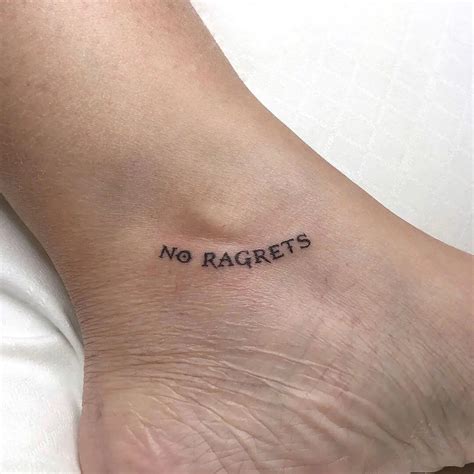 No Regrets Feminine Faithful