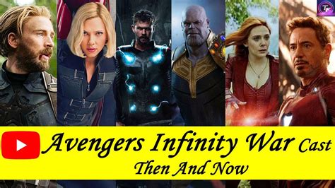Avengers Infinity War Cast ★then And Now★ 2021 Infinity War Cast Then