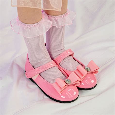 빔보빔바 리본메리제인에나멜 핑크 여아구두 무무즈