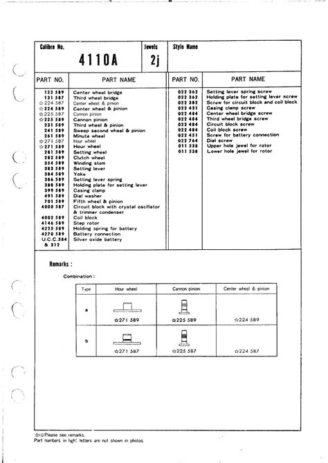 Seiko Caliber 4110 Watch Movement Guide