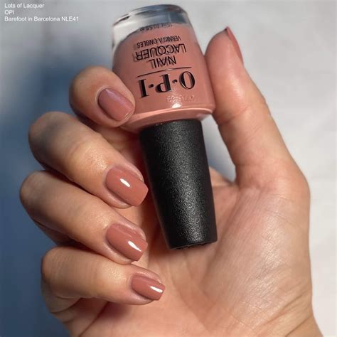 Opi Barefoot In Barcelona Review Swatches