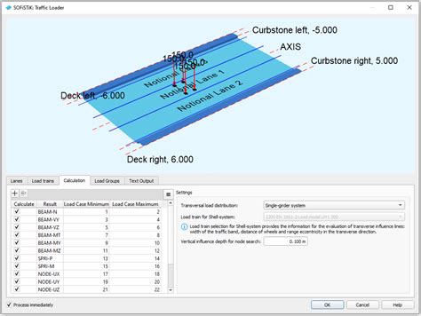 Traffic Loader Sofistik Fea 2023