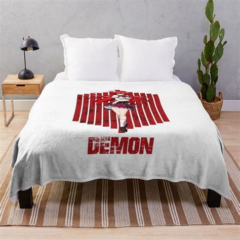 Demon Girl High School Dxd Throw Blanket