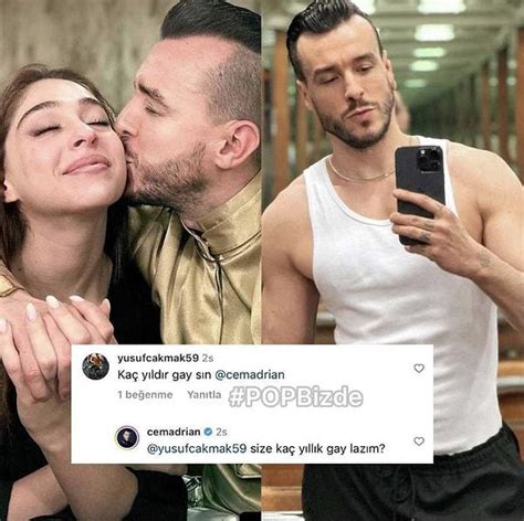 Cem Adriana Instagramda Kaç Yıllık Gaysin Diye Soran Kişi Hiç Beklemediği Bir Cevapla
