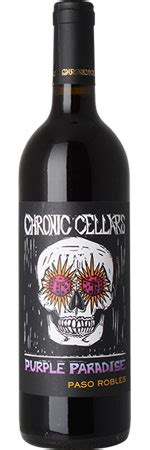 Chronic Cellars Purple Paradise 2018 Paso Robles Majestic Wine