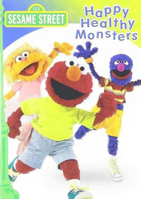 Sesame Street Happy Healthy Monsters Dvd By Zoe Elmo And More