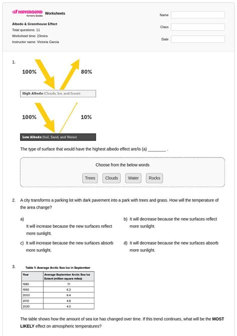 50 Greenhouse Effect Worksheets On Wayground Free And Printable