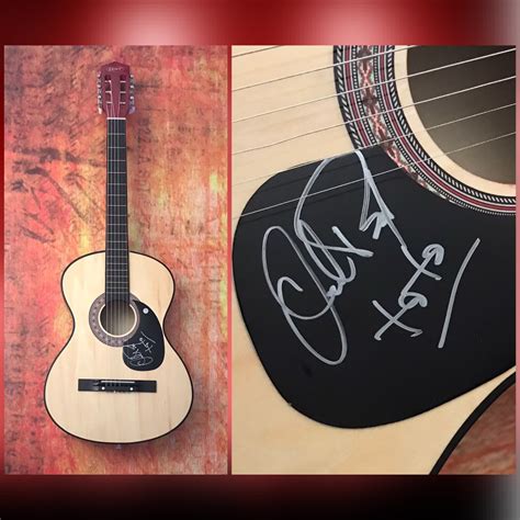 Gfa Toto Co Founder Band Africa David Paich Signed Acoustic Guitar