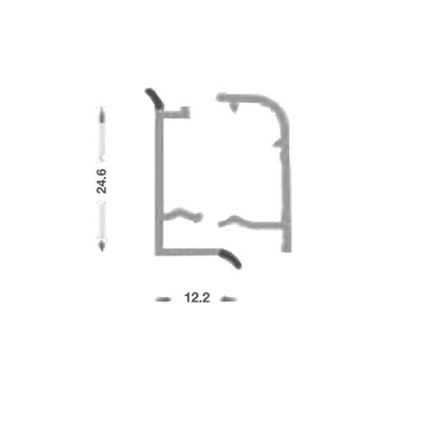 ΚΙΤ ΓΩΝΙΕΣ And ΤΕΡΜΑΤΑ ΓΙΑ ΑΡΜΟΚΑΛΥΠΤΡΟ D Mini ΥxΠxm 24 6x12 2 ΚΑΘΕΤΗ ΟΡΘΙΑ ΘΕΣΗ ΝΙΚΕΛ ΜΑΤ