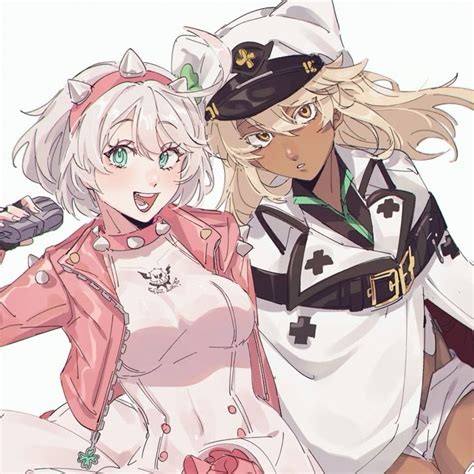 Elphelt Valentine And Ramlethal Valentine Guilty Gear Guilty Gear