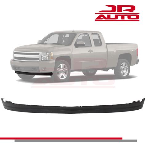 Front Bumper Extension Lower Valance Air Deflector For 07 13 Gmc Sierra