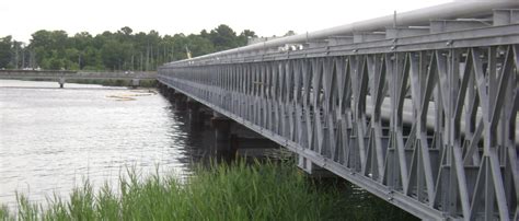 Acrow Install Trestle Bridge For North Carolina State Ports Authority