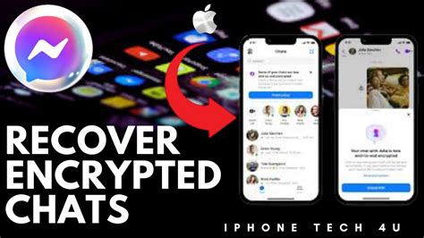 How To Recover End To End Encrypted Chats In Messenger Youtube