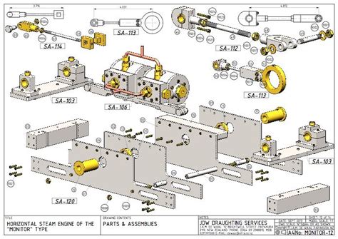 Uss Monitor Assembly Diagram